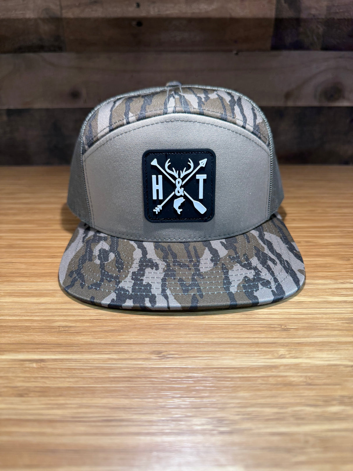 Fish & Game - 7 Panel Flat Bill Hat – Hooked & Tagged, Inc.