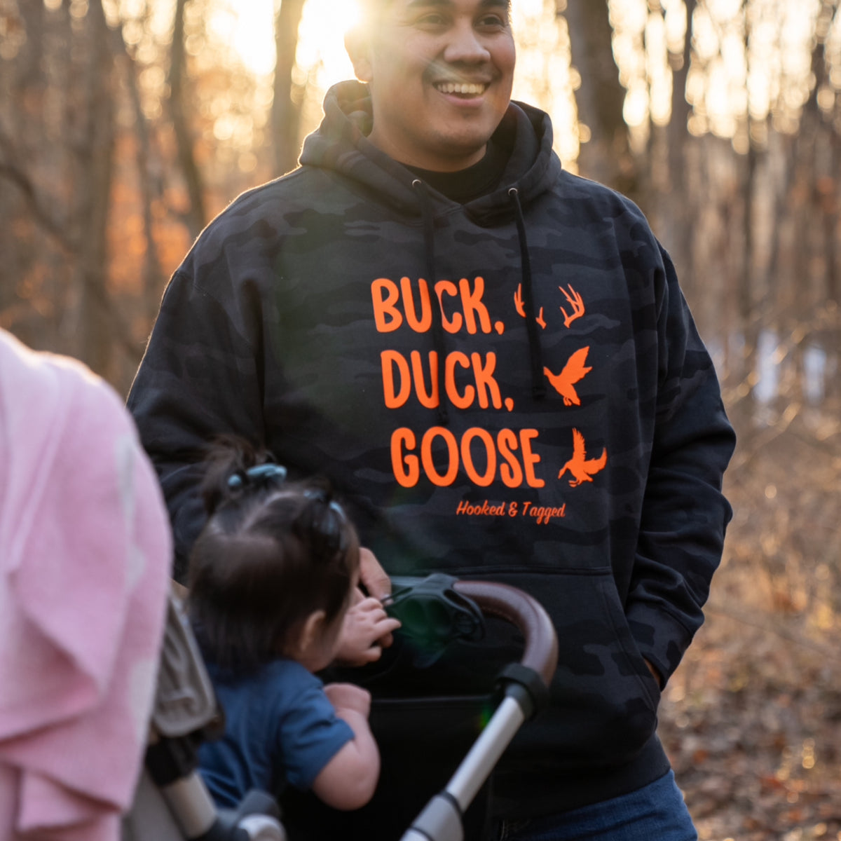 Buck, Duck, Goose Hoodie – Hooked & Tagged, Inc.
