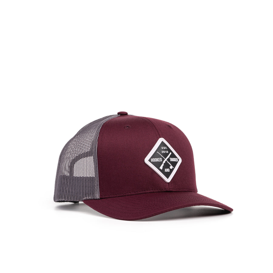 Shotgun & Fly Rod Patch Hat – Hooked & Tagged, Inc.